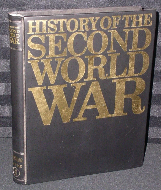 HISTORY OF THE Second World War~Marshall Cavendish, bound volume~Parts ...