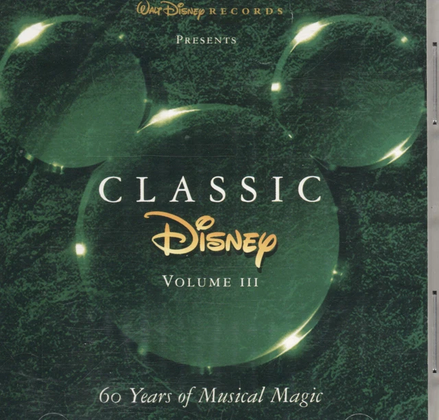 WALT DISNEY - CLASSIC DISNEY VOLUME I : 60 YEARS OF MUSICAL MAGIC CD £ ...