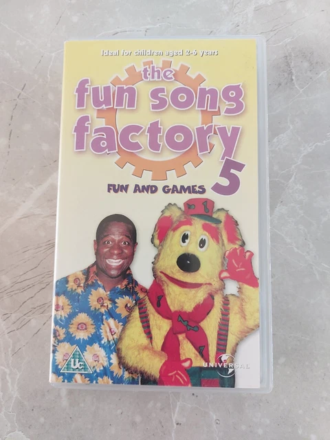 THE FUN SONG Factory 5 Fun And Games VHS Video Excellent Condition £16. ...