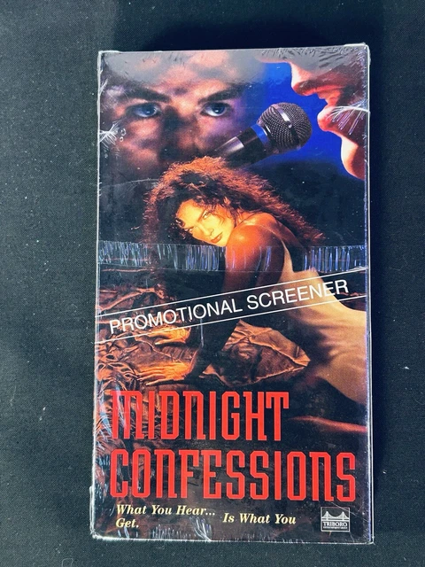 MIDNIGHT CONFESSIONS VHS Sealed Rare Unedited Version 1995 Triboro ...