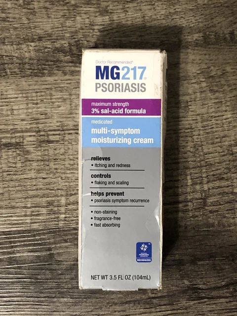 NEW MG217 PSORIASIS Maximum Strength Multi-Symptom Cream 3.5 oz £5.69 ...