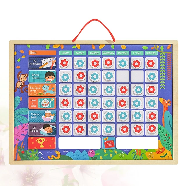 STANDARD GOOD HABITS Reward Chart Self Discipline Chart Growth Record £ ...