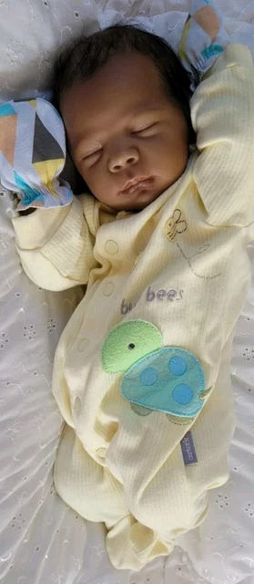 REBORN AA ETHNIC 20" Cuddle Baby, Dominic, Artist Paula Codrington £325 ...