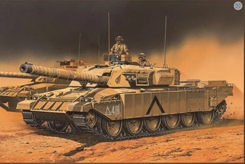 ACADEMY BRITISH ARMY Challenger Tank Mk.3 1/72 Scale Model Kit - 13426 ...