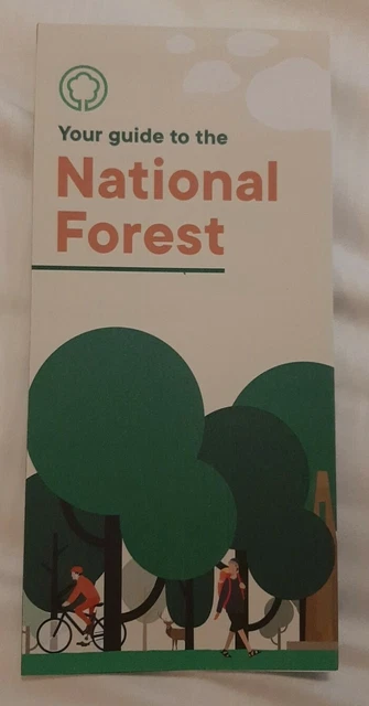 YOUR GUIDE TO the NATIONAL FOREST fold out Map & flyer £1.19 - PicClick UK