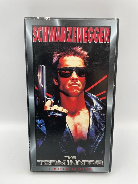 THE TERMINATOR VHS Limited Edition 1984 Arnold Schwarzenegger. £9.88 ...