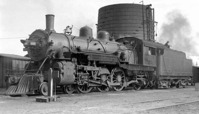 SAL SEABOARD AIR Line Railroad Locomotive Engine No 866 Old Train Photo ...