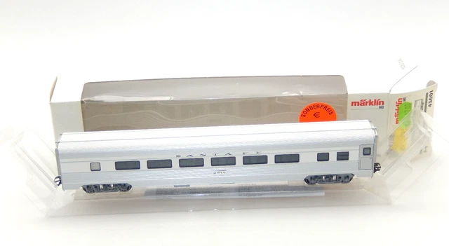 MÄRKLIN H0 43601 Streamliner Coach Personenwagen US - Santa Fe EUR 1,00 ...