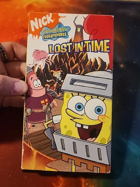 SPONGEBOB SQUAREPANTS: LOST in Time VHS 2006 Nickelodeon Tested Works 5 ...