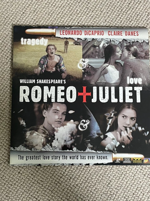 ROMEO AND JULIET Laserdisc -Baz Luhrmann’s classic. Double Disc Set, Widescreen £8.00 - PicClick UK