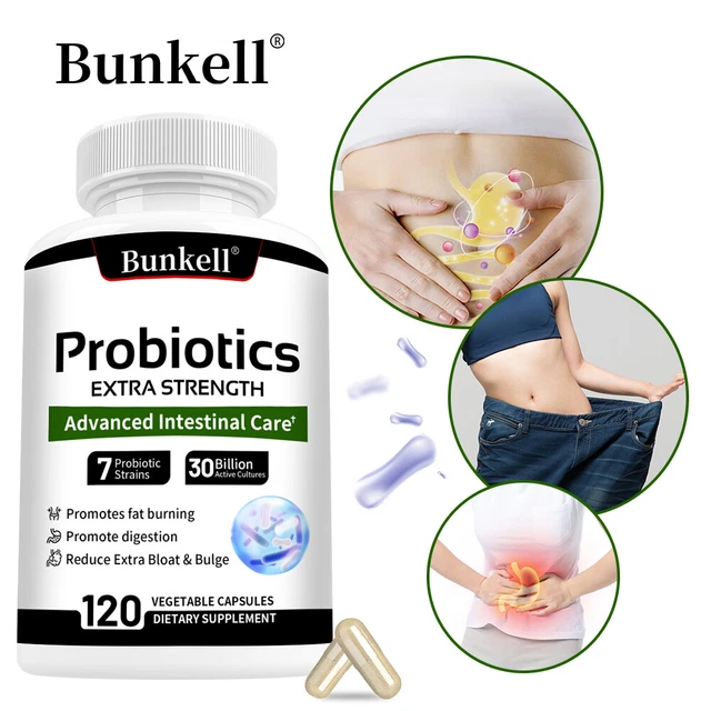 PROBIOTICS CAPSULES - Advanced Intestinal Care, Supports Digestive ...