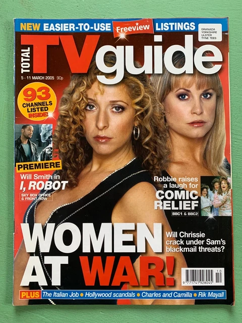 TOTAL GUIDE TV mag 5-Mar-2005 EASTENDERS Kim Medcalf Penelope Wilton ...