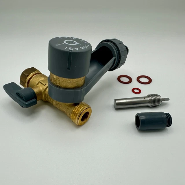 QUOOKER 8 BAR Inlet Combination PRV Pressure Release Valve Kit -- 31. ...