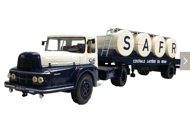 CAMION UNIC ZU 102T Lautaret Transport De Lait Reims - Ixo / Altaya - 1 ...