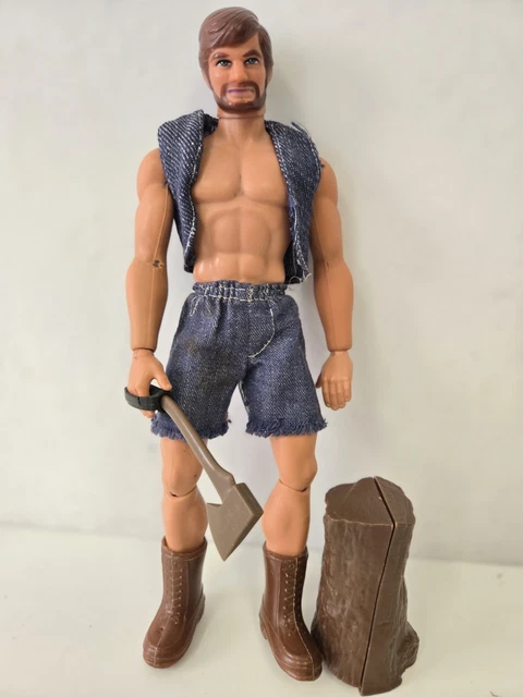 MATTEL BIG JIM Big Josh Figur, selten, gerade Hand, mit kleinen Fehlern ...
