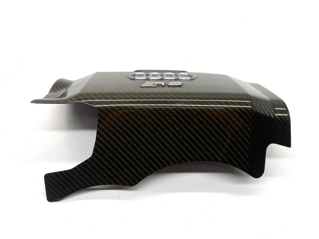 AUDI RS4 CARBON fiber engine cover B7 A4 2008 Cabriolet £129.99 ...