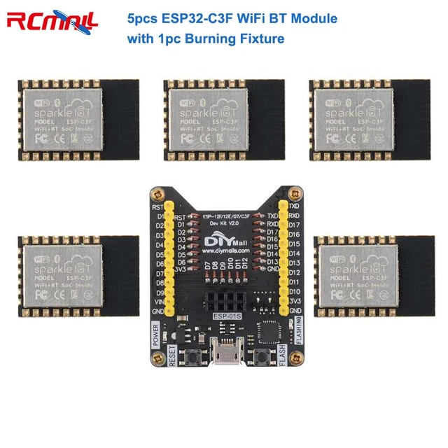 ESP32-C3F WIFI+BT MODULE 32-bit RISC-V Single-core Processor 4MB Flash ...