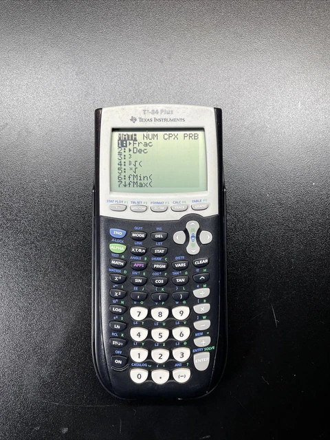 Scientific Calculator Texas Instruments TI-84 Plus, 10-Digit LCD With Graphing Calculator