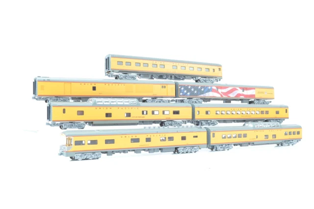 KATO N GAUGE - 106-086-1 Union Pacific Excursion Train 7 Car Set - Boxed £149.95 - PicClick UK