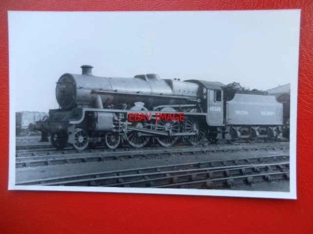 PHOTO LMS Stanier Jubilee 4-6-0 Loco No 45586 Mysore £1.85 - PicClick UK