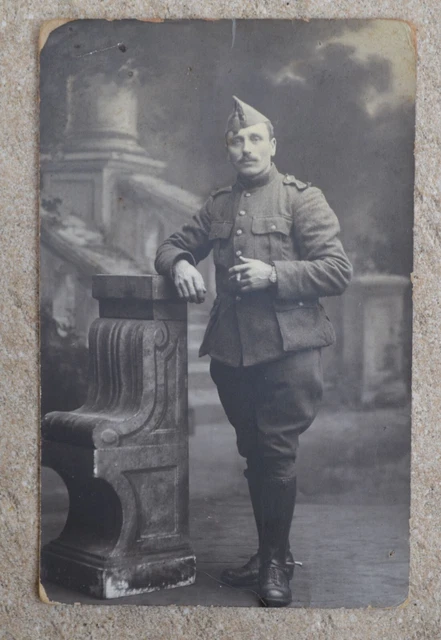 Carte Photo Originale Soldat Belge Ww1 Eur 490 Picclick Fr