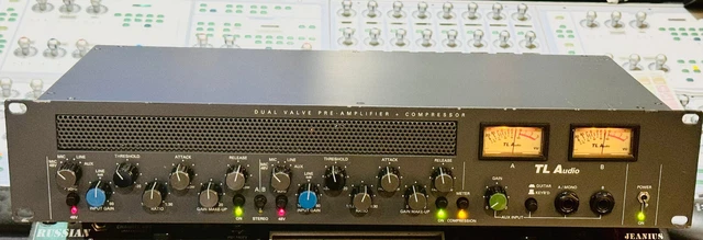 TL AUDIO DUAL Valve Tube compressor, pre-amplifier Original MK1 classic ...