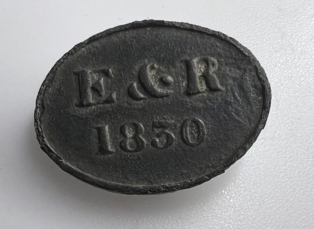 ANTIQUE SCOTTISH COMMUNION Token Evie & Rendall Orkney Isles BZ2455 $67 ...