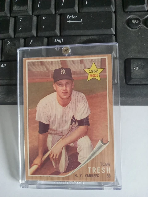 ENSEMBLE TOM TRESH N Y Yankees recrue EX-MT Break 1962 Topps #31 EUR 8 ...