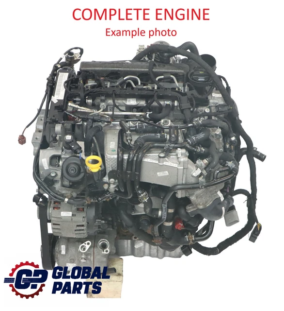 VW TIGUAN 5N Seat Alhambra Audi Q3 8U 2.0 TDI Bare Engine CUWA 59k ...