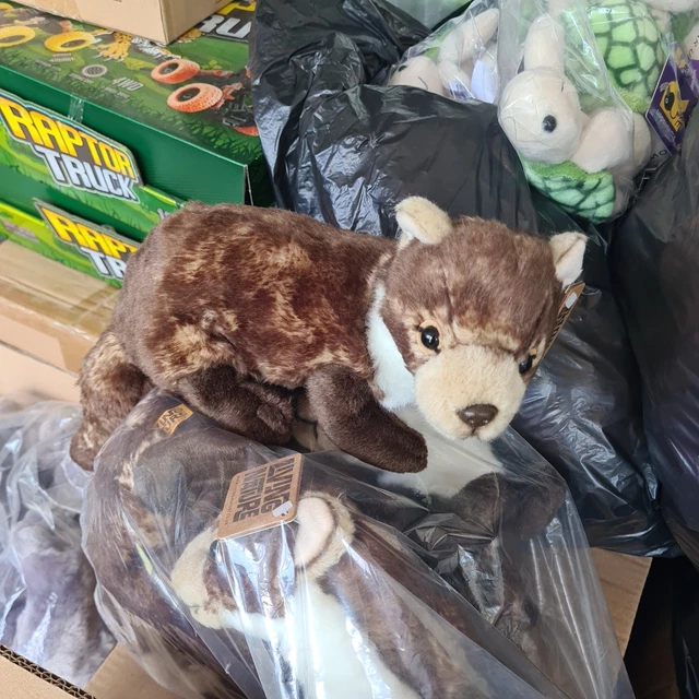 LIVING NATURE PINE Marten Weasel Ferret Cuddly Plush Soft Toy Teddy £14 ...