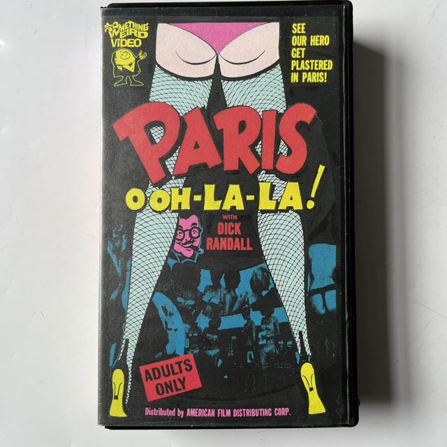 SOMETHING WEIRD VIDEO VHS PARIS Ooh La La! Cult Video exploitation B ...