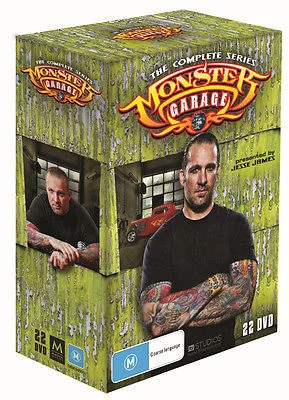MONSTER GARAGE Seasons 1 - 4 Box Set (DVD, 2012, 22-Disc Set) Region 4 ...