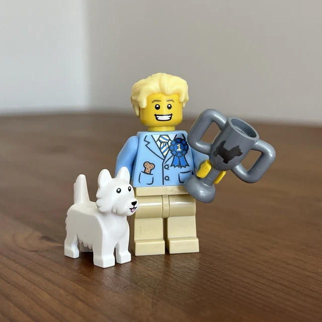 LEGO DOG SHOW WINNER Minifigure da Collezione Serie 16 CMF - col255 EUR ...