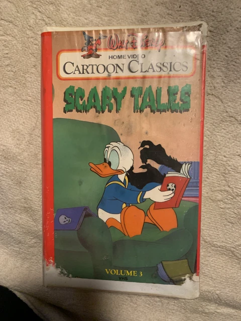 WALT DISNEY HOME Video Cartoon Classics Vol. 3 Scary Tales VHS 1983 ...