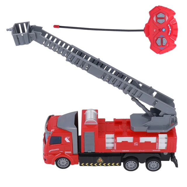 02 015 RC Fire Truck Portable Remote Control Fire Truck Children's Toy ...