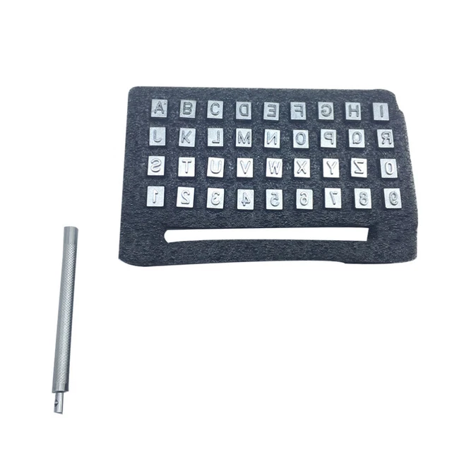 37 PC CACHET Numérique Timbre De Gaufrage Sturdy Punch Tool EUR 19,95 ...