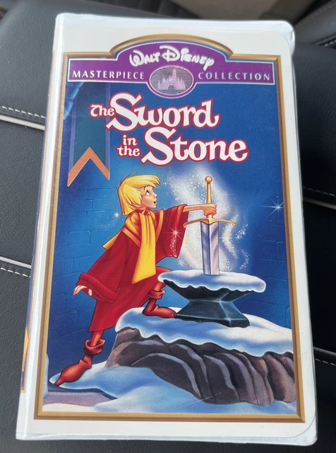 WALT DISNEY MASTERPIECE Collection "The Sword in the Stone" VHS ...