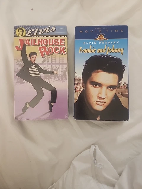 ELVIS PRESLEY VHS TAPE Lot Set Of 2 -NEW Jailhouse Rock AND Frankie And Johnny £12.14 - PicClick UK