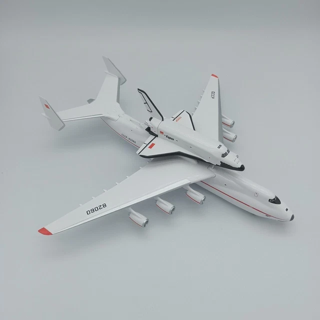 1/400 SCALE ANTONOV An-225 AN225 Blizzard Space Shuttle Aircraft Model ...