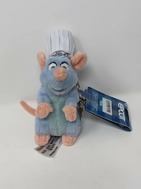REMYS RATATOUILLE ADVENTURE Epcot Remy Plush Keychain Walt Disney World ...