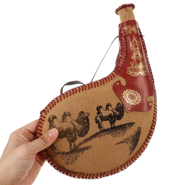 WATER BOTTLE CARRIER with Strap Holder Bag Portable Drinking Pouches ...