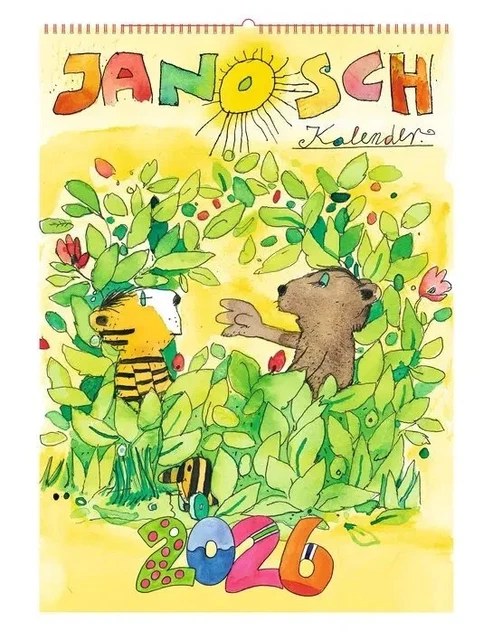JANOSCH KALENDER 2026 💕 DIN A2 - Versand im A2 Karton 💕NEU💕 OVP 💕 EUR ...