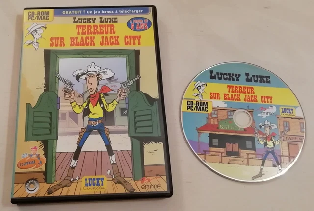 LUCKY LUKE (JEU PC / Mac CD Rom) Emme Interactive 2007, TEST OK EUR 18 ...