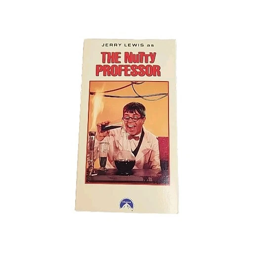 THE NUTTY PROFESSOR (VHS, 1996) Jerry Lewis Paramount Pictures Stella ...