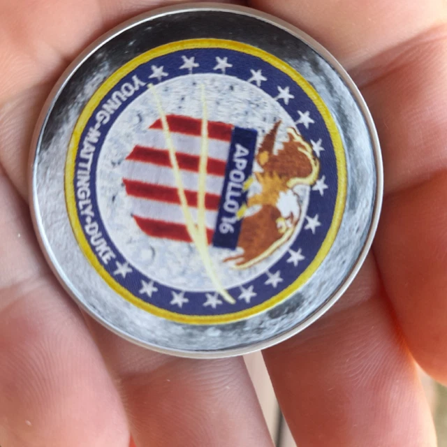 NASA COIN Medal Medallion APOLLO 16 Coin EUR 14,22 - PicClick DE