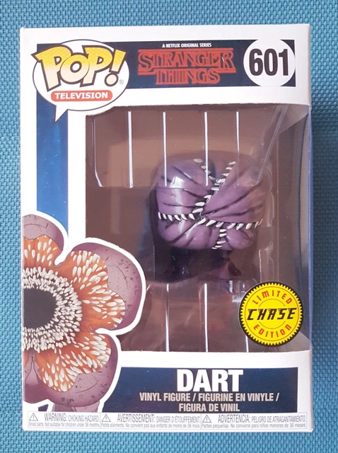 FUNKO POP ORIGINALE STRANGER THINGS 601 DART Bouche Fermée (CHASE) EUR ...
