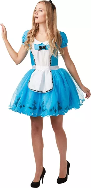 Rubies Disney Sassy Alice In Wonderland Fancy Dress Adult Costume Uk
