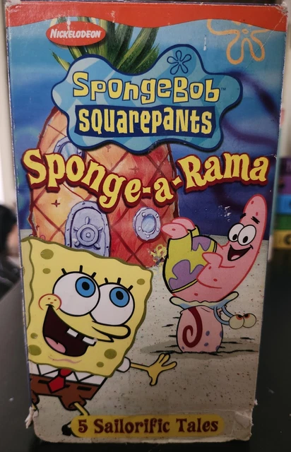 SPONGEBOB SQUAREPANTS SPONGE-A-RAMA (VHS,2003) *English* $9.95 ...