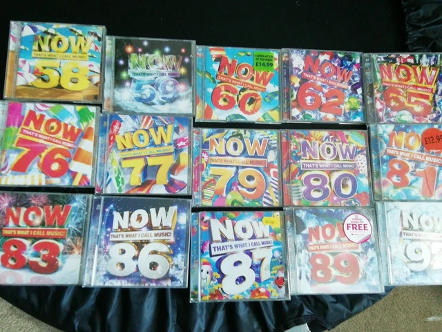 NOW THAT'S WHAT I call Music 15 X CDs From 58 - 92 Sam Smith Anastacia ...