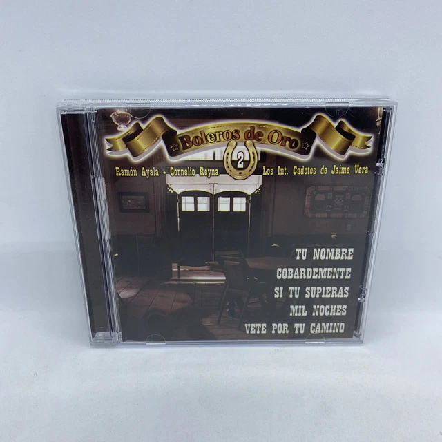 BOLEROS DE ORO 2 - Ramon Ayala, Cornelio Reyna, Jamie Vera Mexico CD de ...